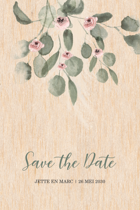 Save the Date kaartjes zelf maken
