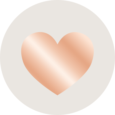 Sluitsticker met hartje